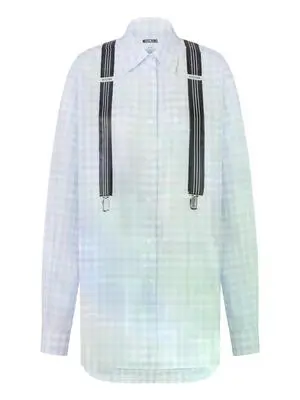 Moschino Gingham Shirt - Blue
