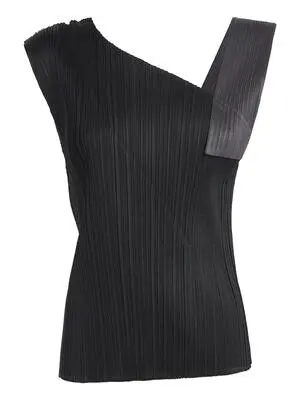 Issey Miyake Pointe Sleeveless Top - Black