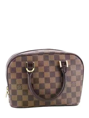 LOUIS VUITTON Sarria Handbag Damier Mini Satchel - Brown
