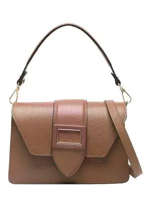 MARC ELLIS Kourtney Buckle-strap Tote Bag - Brown