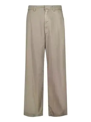 Balenciaga Wide-leg Trousers - Neutrals