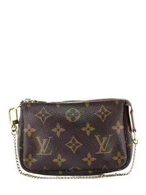 LOUIS VUITTON Pochette Accessoires Monogram Canvas - Brown