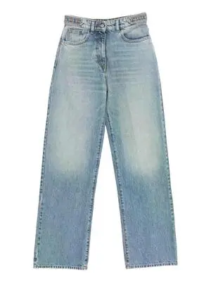 IRO PARIS Whiskering-effect Jeans - Blue