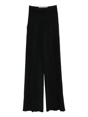 Rick Owens Pocket Ribbed Trousers - Black