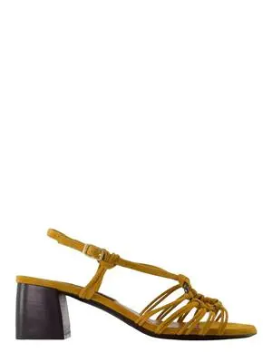 CAREL Copacabana Open-toe Sandals - Yellow