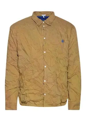 Loewe Crumpled Hybrid Shirt - Brown