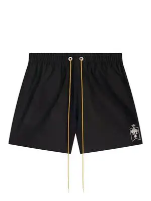 Rhude Back-pocket Swim Shorts - Black