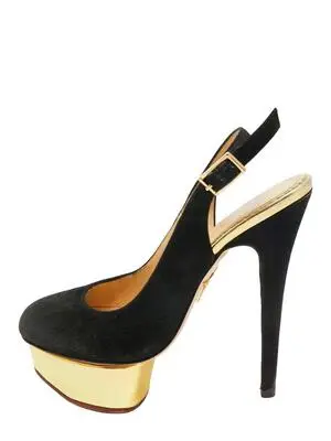 CHARLOTTE OLYMPIA Dolly Platform Shoes - Black