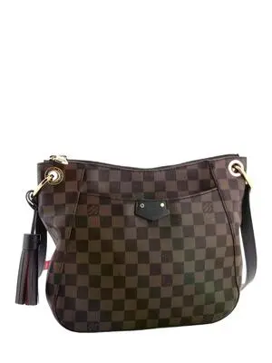 LOUIS VUITTON South Bank Besace Damier Crossbody Bag - Brown