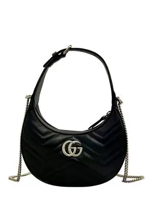 Gucci Gg Marmont Shoulder Bag - Black
