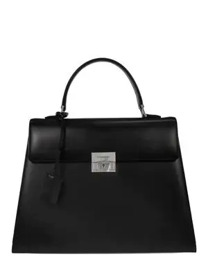 Burberry 1990-2000s Leather Handbag - Black