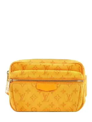 LOUIS VUITTON Outdoor Bumbag Monogram Denim - Orange