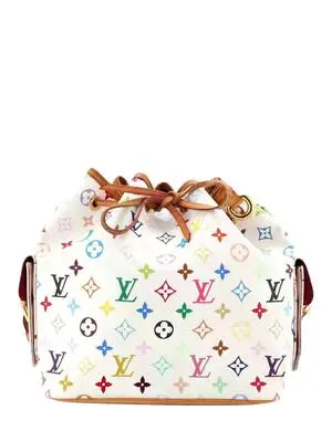 LOUIS VUITTON Petit Noe Monogram Multicolor Bucket Bag - Multicolour