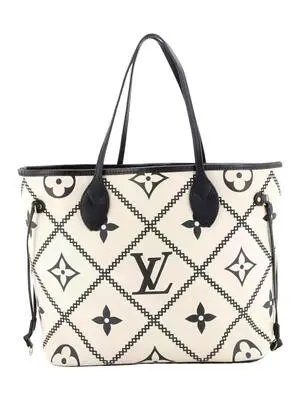 LOUIS VUITTON Neverfull Mm Tote Bag - Black