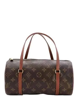 LOUIS VUITTON Papillon 26 Satchel - Brown