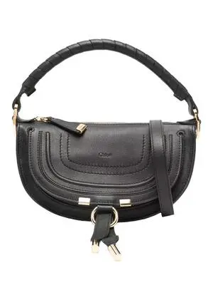 Chloé Marcie Top-handle Shoulder Bag - Black