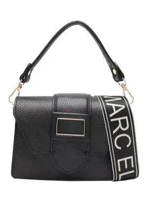 MARC ELLIS Buckle-detail Shoulder Bag - Black