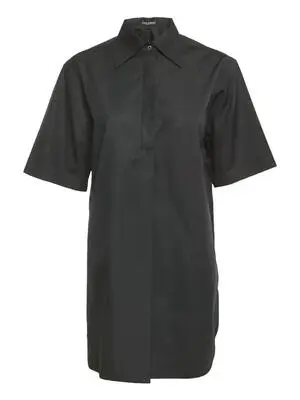 Dolce & Gabbana Cotton Oversized Tunic - Black