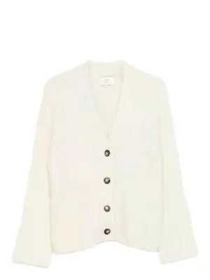 Loulou De Saison Lynn Buttoned Cardigan - White