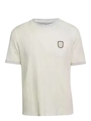 Brunello Cucinelli Ribbed T-shirt - White