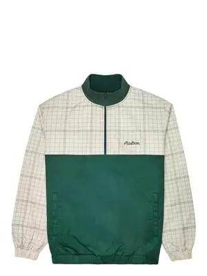 MALBON Quilted Zip Sweater - Green