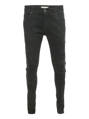 Pierre Balmain Panelled Jeans - Black