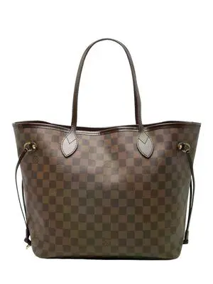 LOUIS VUITTON 2010 Damier Ebene Neverfull Mm Tote - Brown