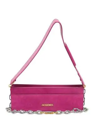 Jacquemus Le Ciuciu Leather Shoulder Bag - Pink