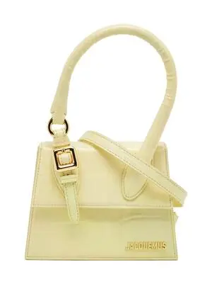 Jacquemus Le Chiquito Leather Tote - Yellow