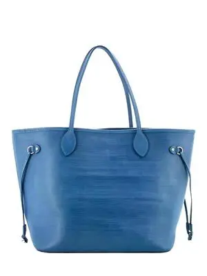 LOUIS VUITTON Neverfull Epi Leather Mm Tote Bag - Blue