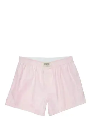 Acne Studios Elasticated Cotton Shorts - Pink