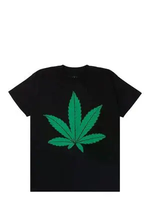 VLONE Leaf-print T-shirt - Black
