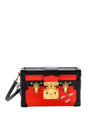 LOUIS VUITTON Petite Malle Epi Leather Clutch - Red