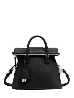 MAISON MARGIELA 5ac Classique Zipped Tote - Black
