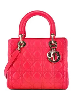 Dior Lady Medium Satchel - Pink