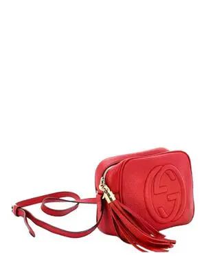 Gucci Soho Disco Small Crossbody Bag Red
