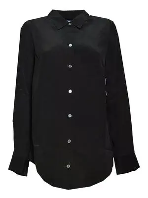 Equipment Silk Shirt - Black
