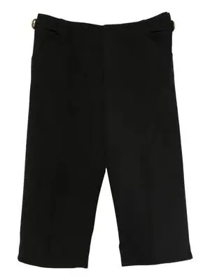 Chloé Tailored Cropped Trousers - Black