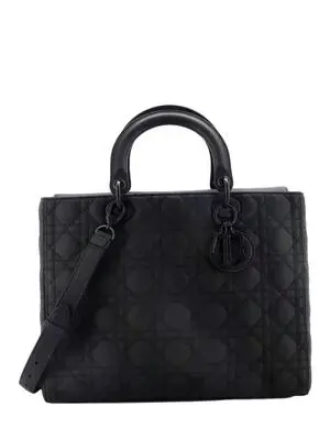 Dior Lady Large Satchel - Black