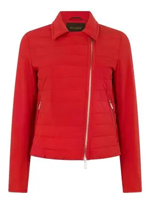 MOORER Quilted Jacket - Red