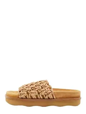 Chloé Kacey Braided Platform Sandals - Neutrals
