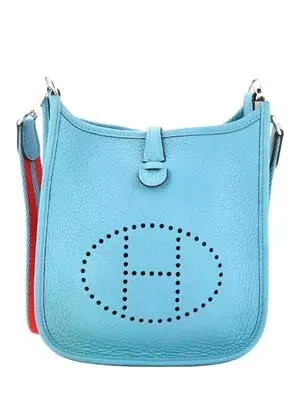 Hermès Evelyne Tpm Gen Iii Crossbody Bag - Blue