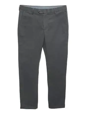 CHARLES TYRWHITT Cotton Gabardine Trousers - Grey