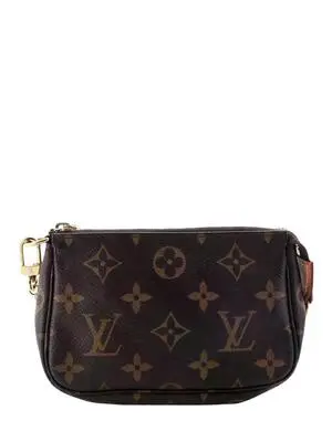 LOUIS VUITTON Pochette Accessoires Monogram Canvas - Brown