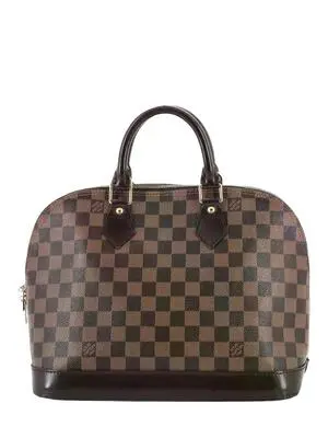 LOUIS VUITTON Alma Pm Satchel - Brown