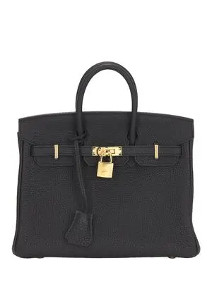 Hermès Togo Birkin 25 Handbag - Noir