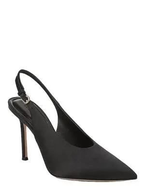 FAVORITE DAUGHTER Remy Pointed Toe Slingback Sandal - Black
