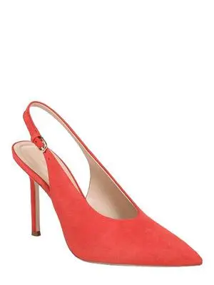 FAVORITE DAUGHTER Remy Pointed Toe Slingback Sandal - Tomato