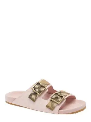 Burberry Urchin Slide Sandal - Pink