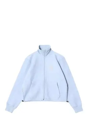 PROTOTYPES Jersey Inside Out Fleece Tracksuit Jacket - Blue